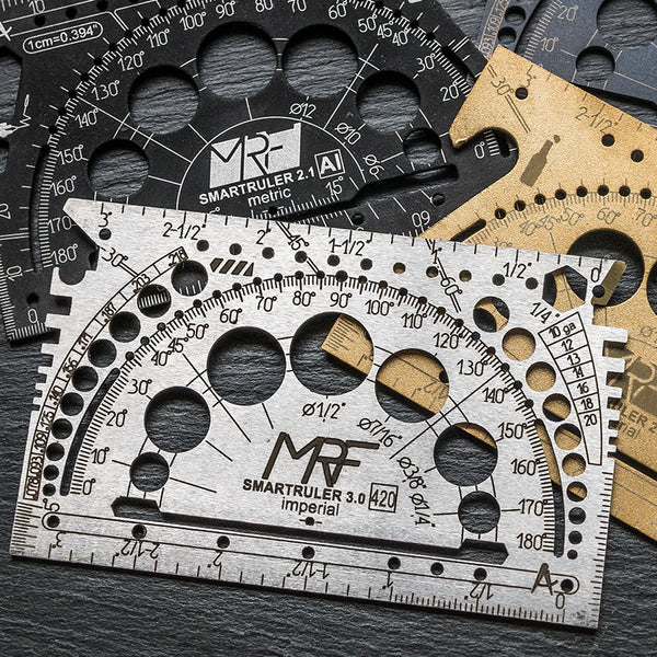 SmartRuler is a multi-functional credit card sized multitool ruler that ...